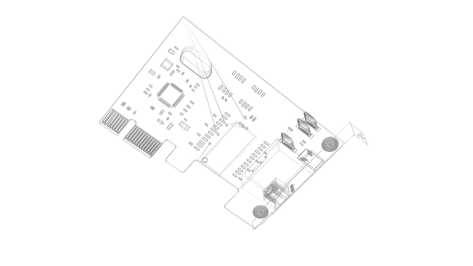 3D model Network Card - TurboSquid 1820705