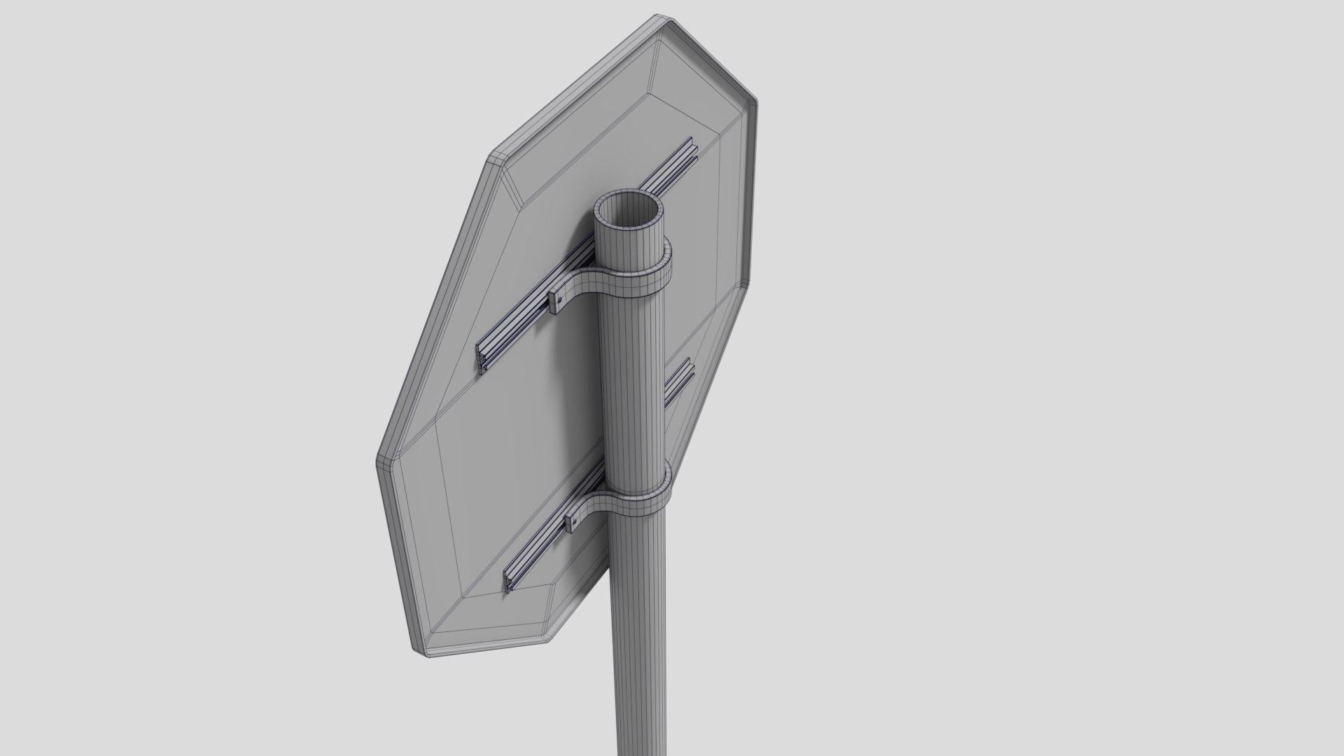 3D Traffic Stop Sign Model - TurboSquid 1438456