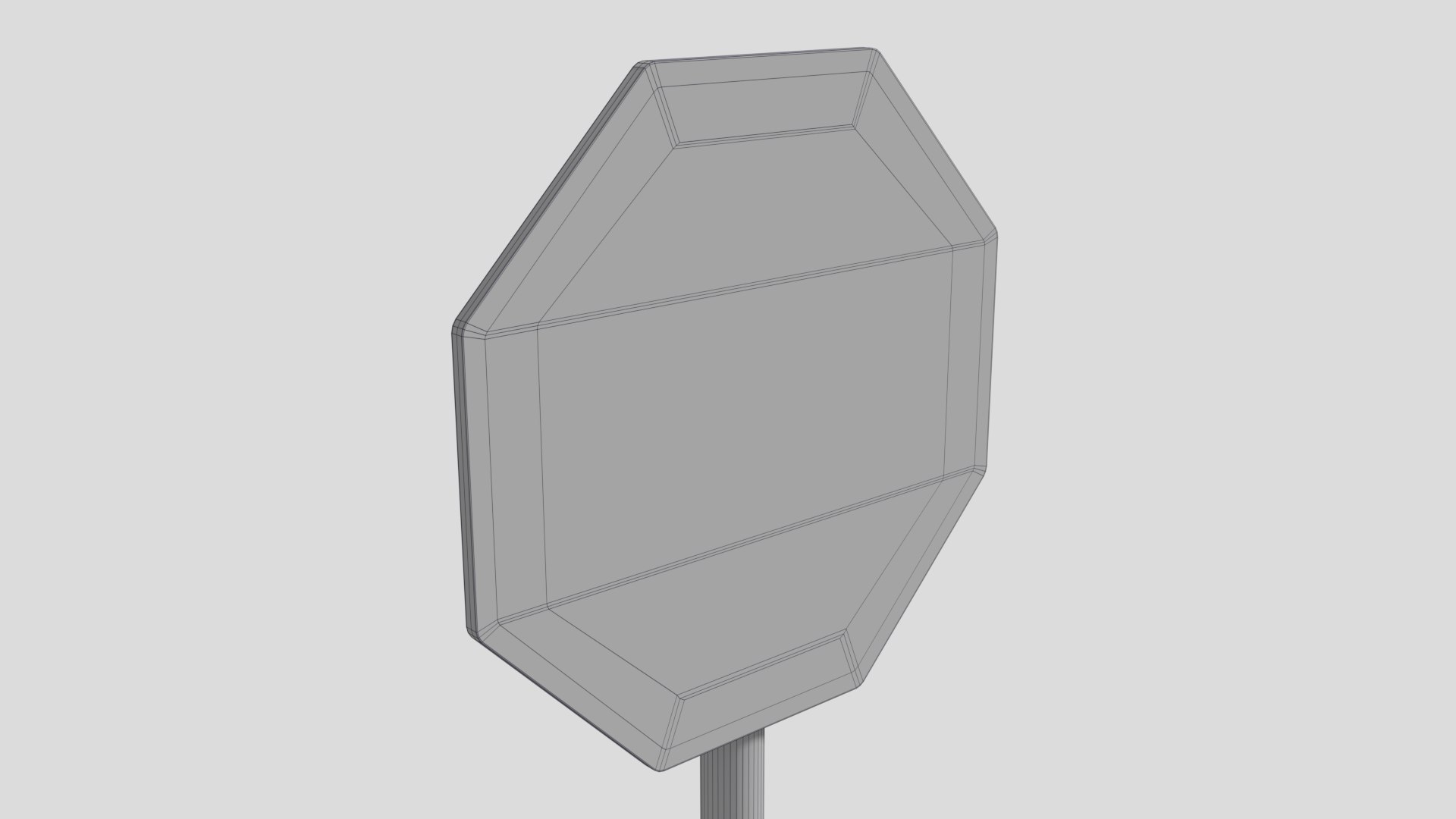 3D Traffic Stop Sign Model - TurboSquid 1438456