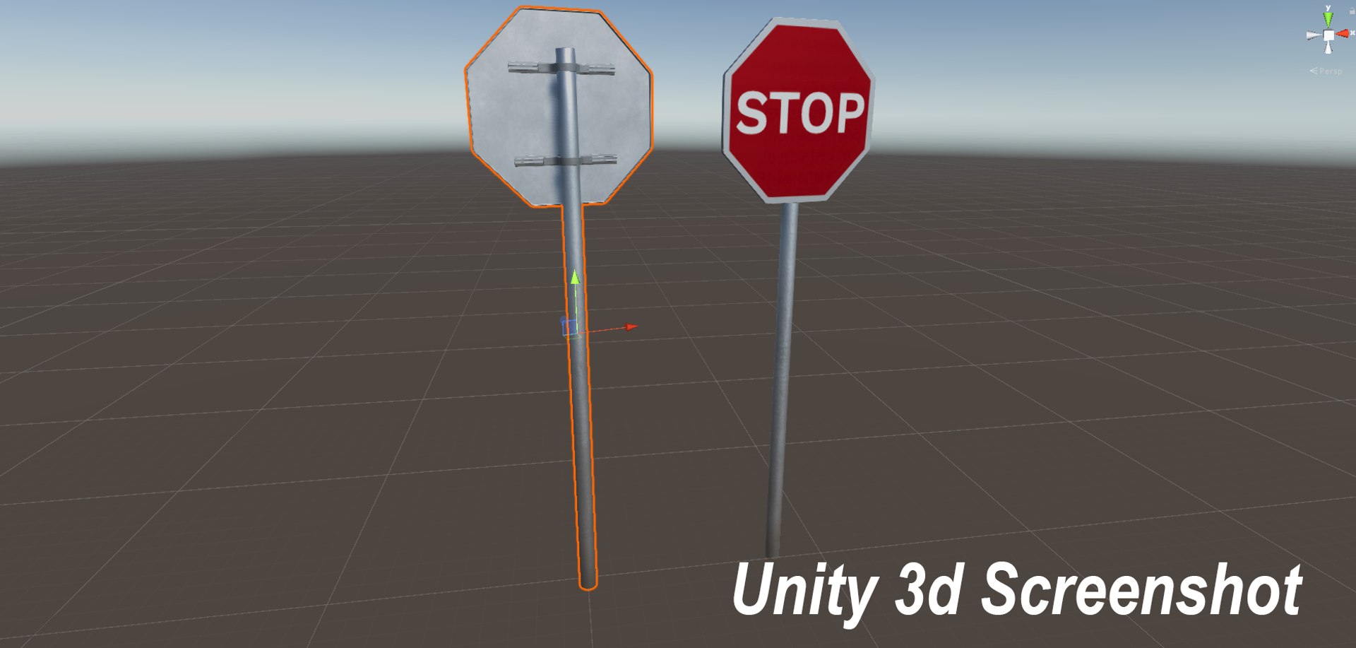 3D Traffic Stop Sign Model - TurboSquid 1438456