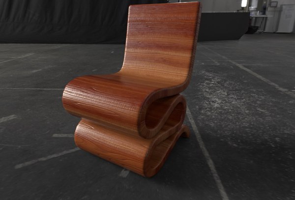 Wood chair 3D model - TurboSquid 1514938