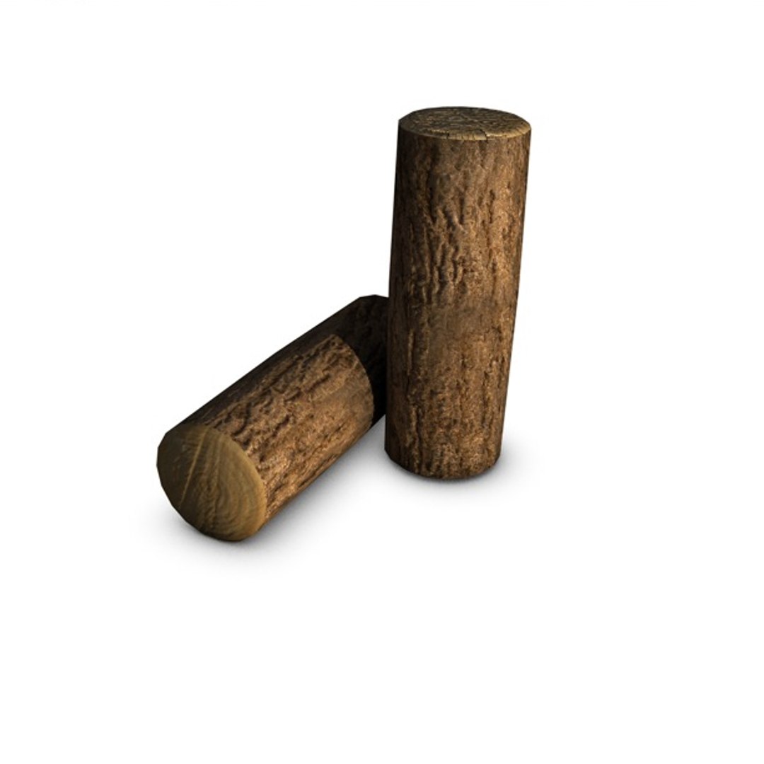 Firewood Log Pile 3d Model