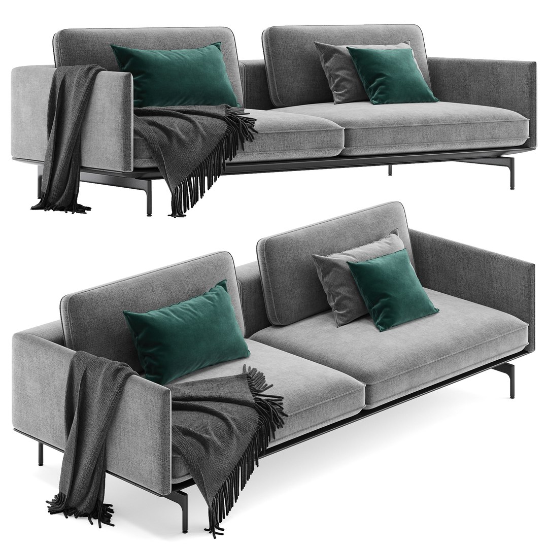 Rolf Benz LIV Sofa Model - TurboSquid 1963353