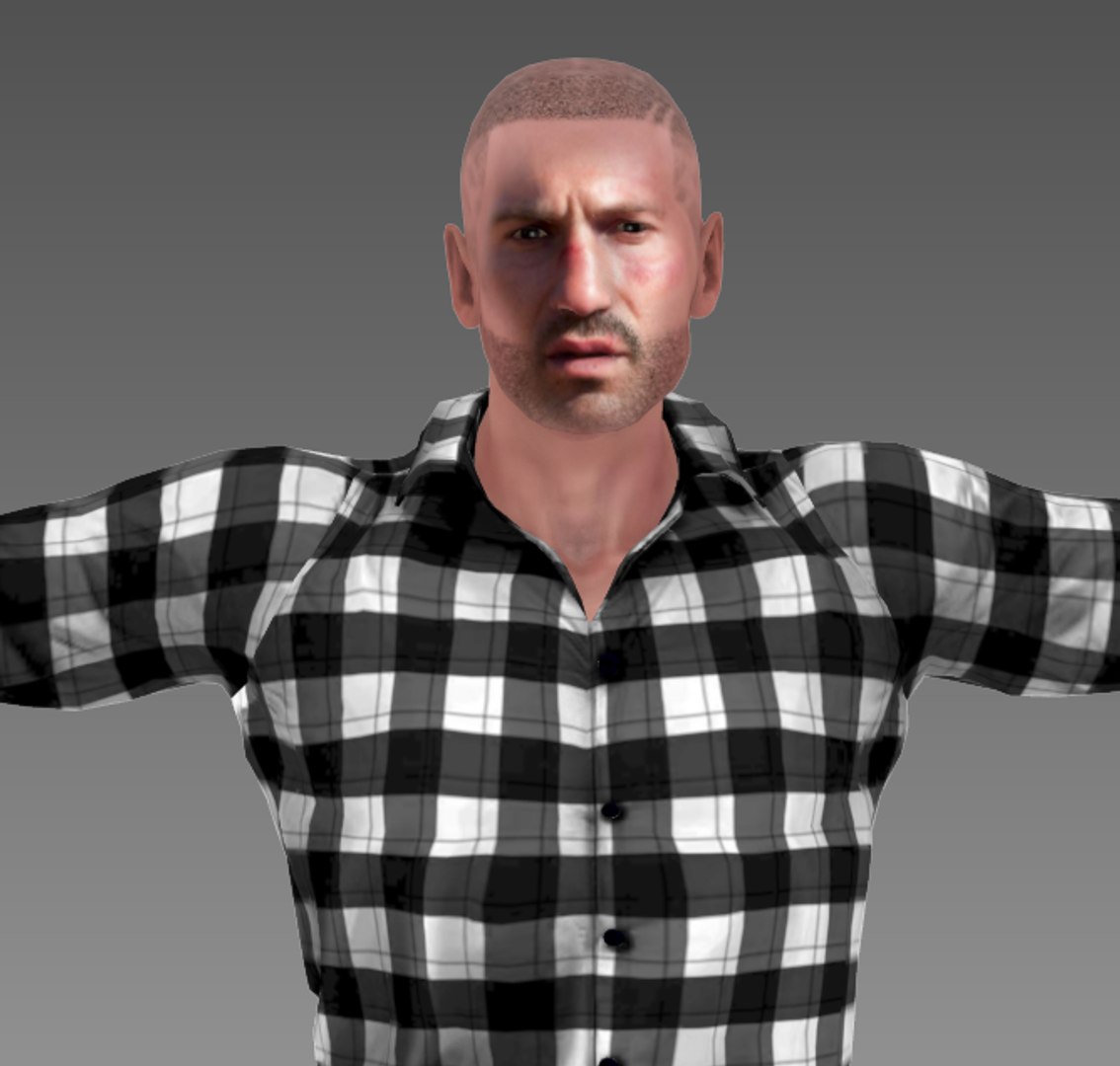 3d Shane Walking Dead Season