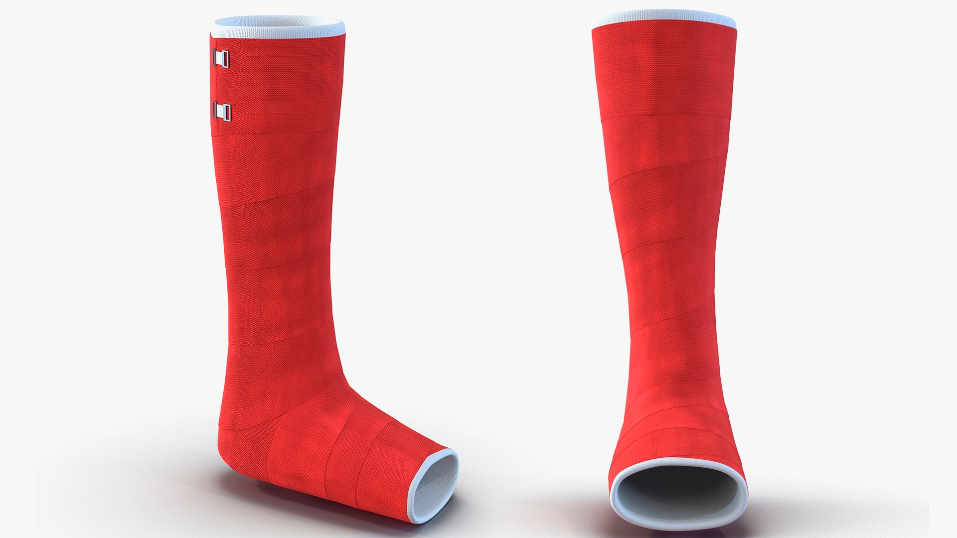 Orthopedic Casts Leg Collection 3D model - TurboSquid 2042797
