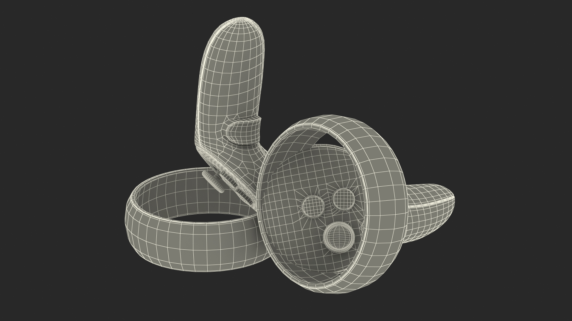 3D Model Oculus Quest 2 Touch Controllers - TurboSquid 1735839