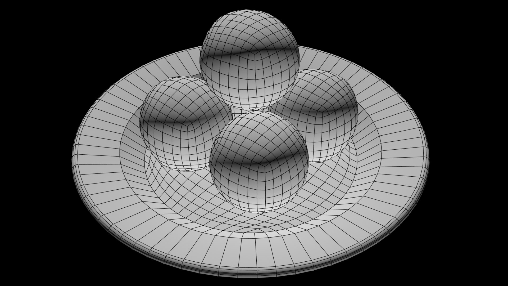 Sesame Balls 3D Model - TurboSquid 1908584