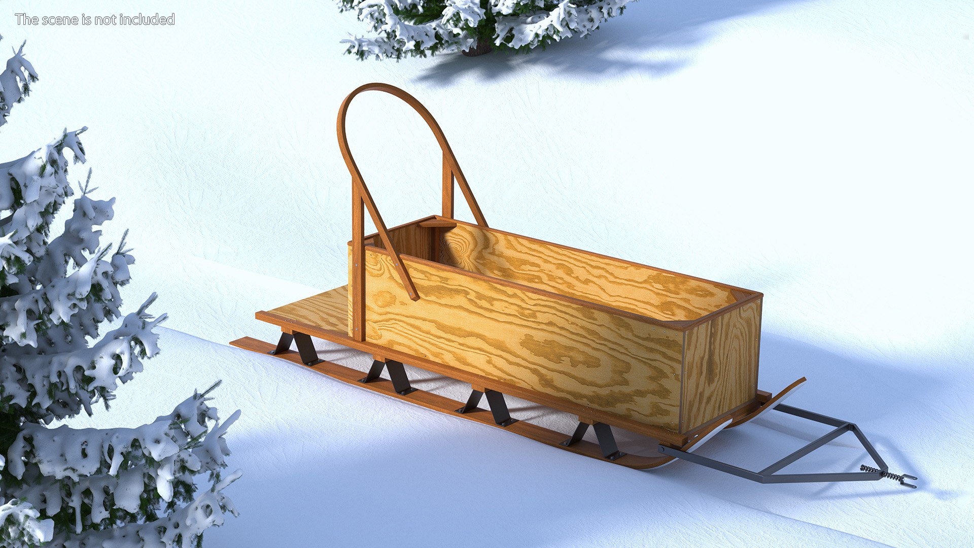 Ski Cargo Sleds Collection 3D Model - TurboSquid 2171937