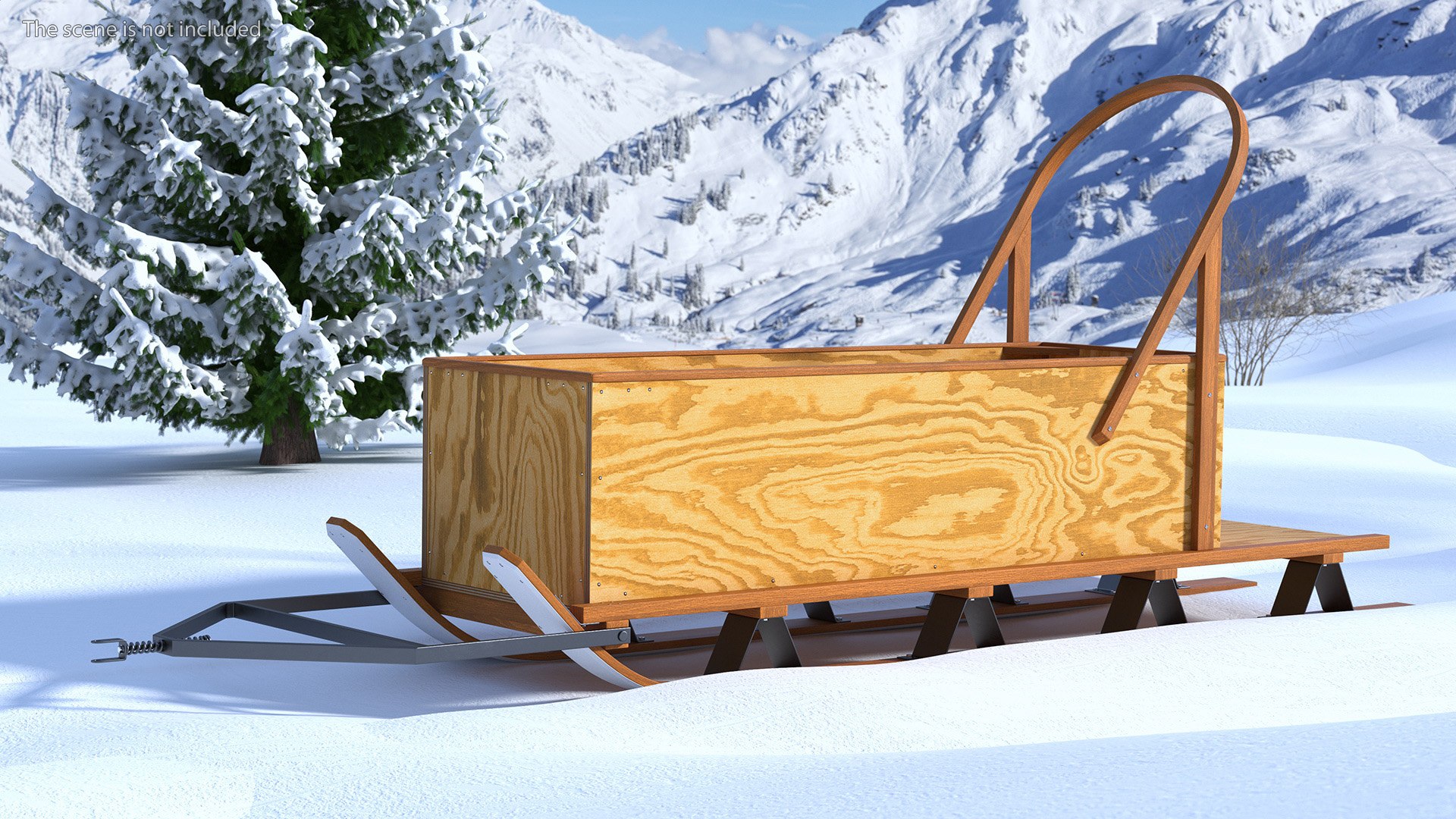 Ski Cargo Sleds Collection 3D Model - TurboSquid 2171937