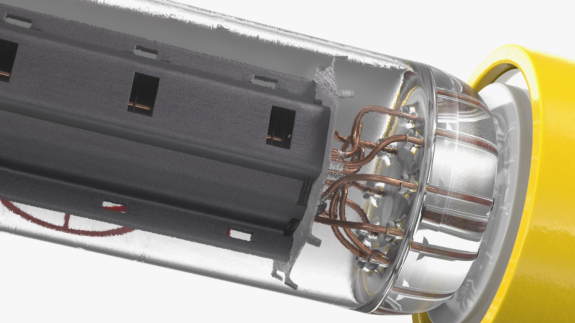 Tube Converter Yjc El84 3D Model - TurboSquid 1705282