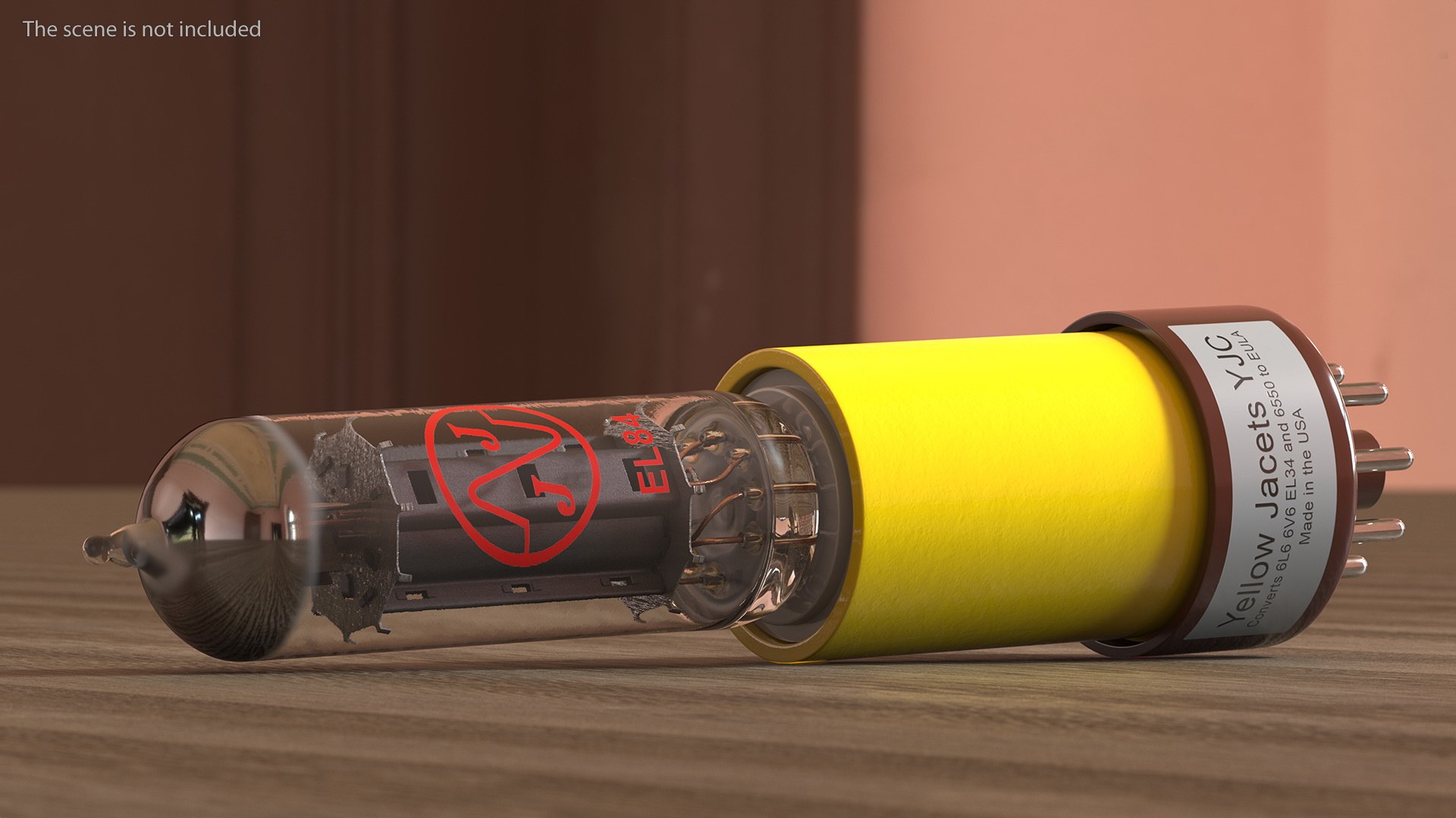 Tube Converter Yjc El84 3D Model - TurboSquid 1705282