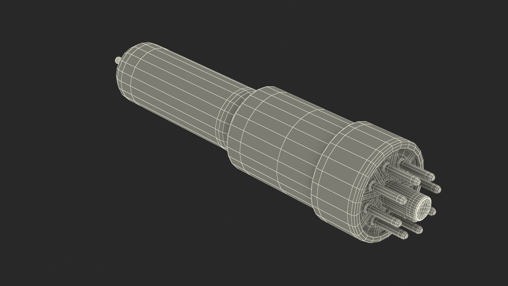 Tube Converter Yjc El84 3D Model - TurboSquid 1705282