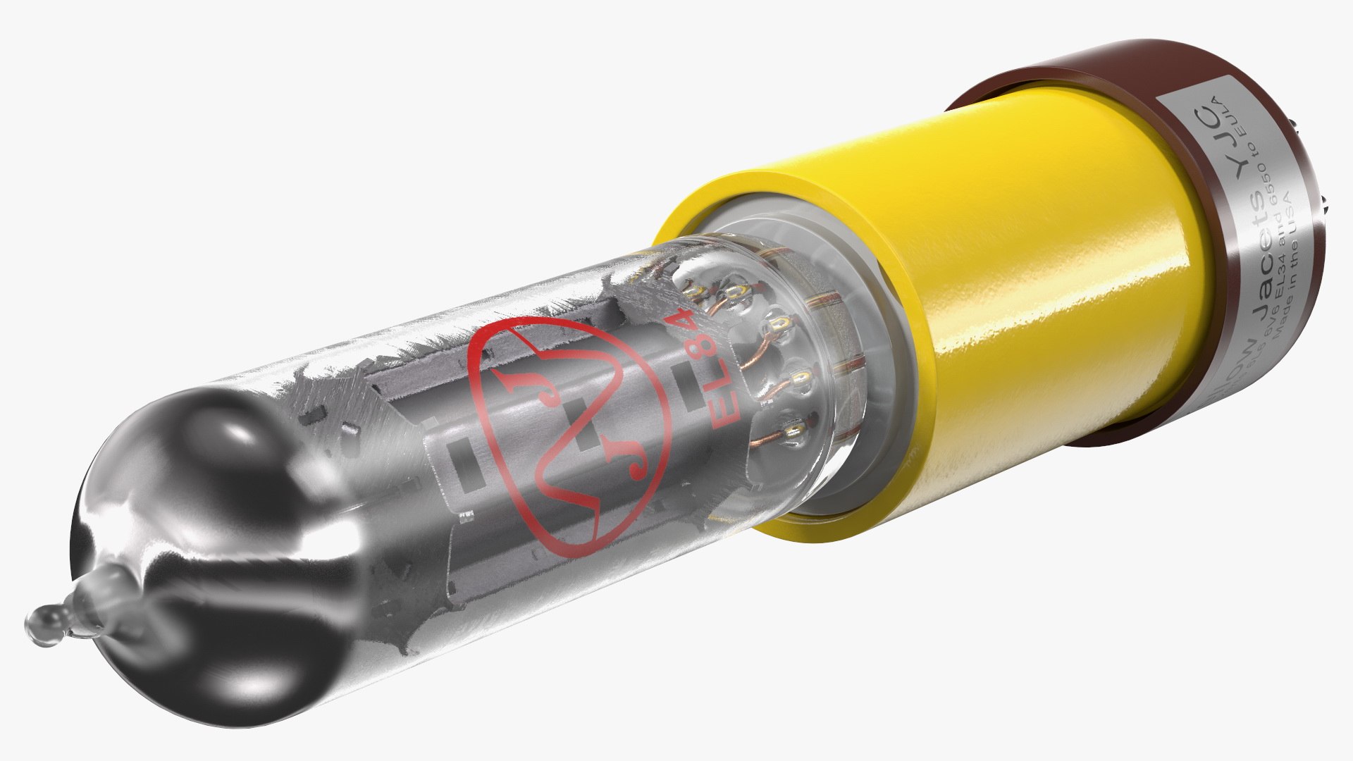 Tube Converter Yjc El84 3D Model - TurboSquid 1705282