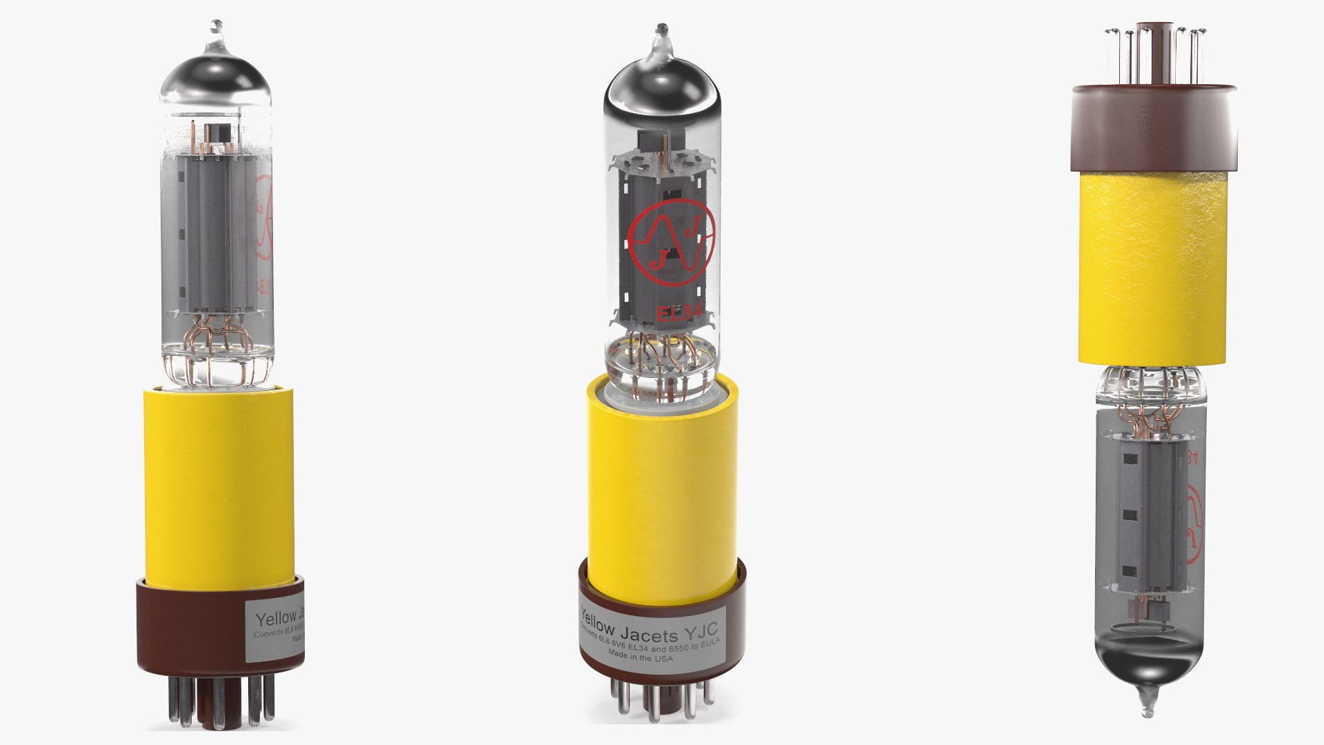Tube Converter Yjc El84 3D Model - TurboSquid 1705282