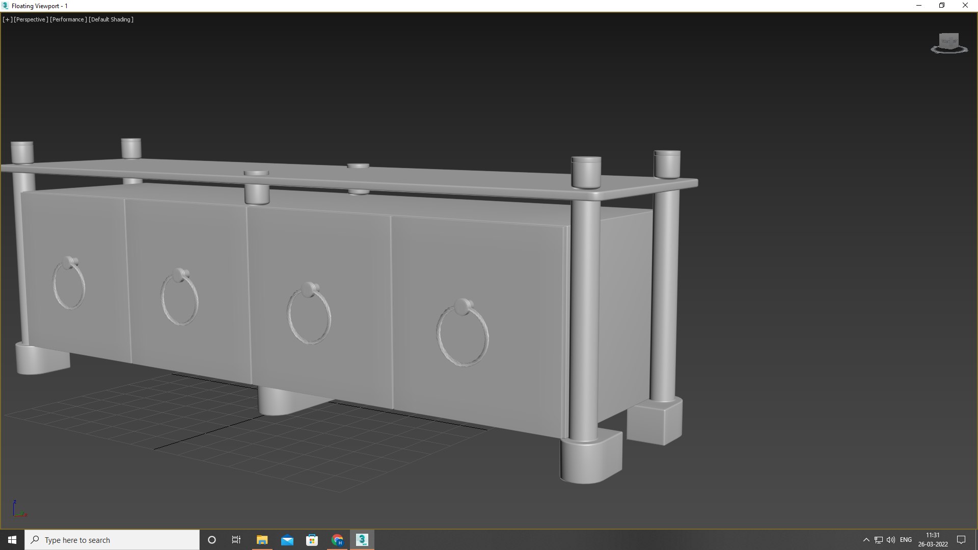 Rebus Sideboard 3D Model - TurboSquid 1873232