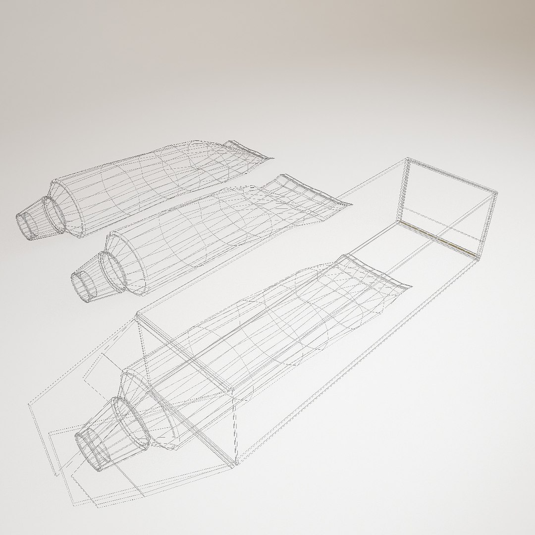 Colgate Herbal 3d Model