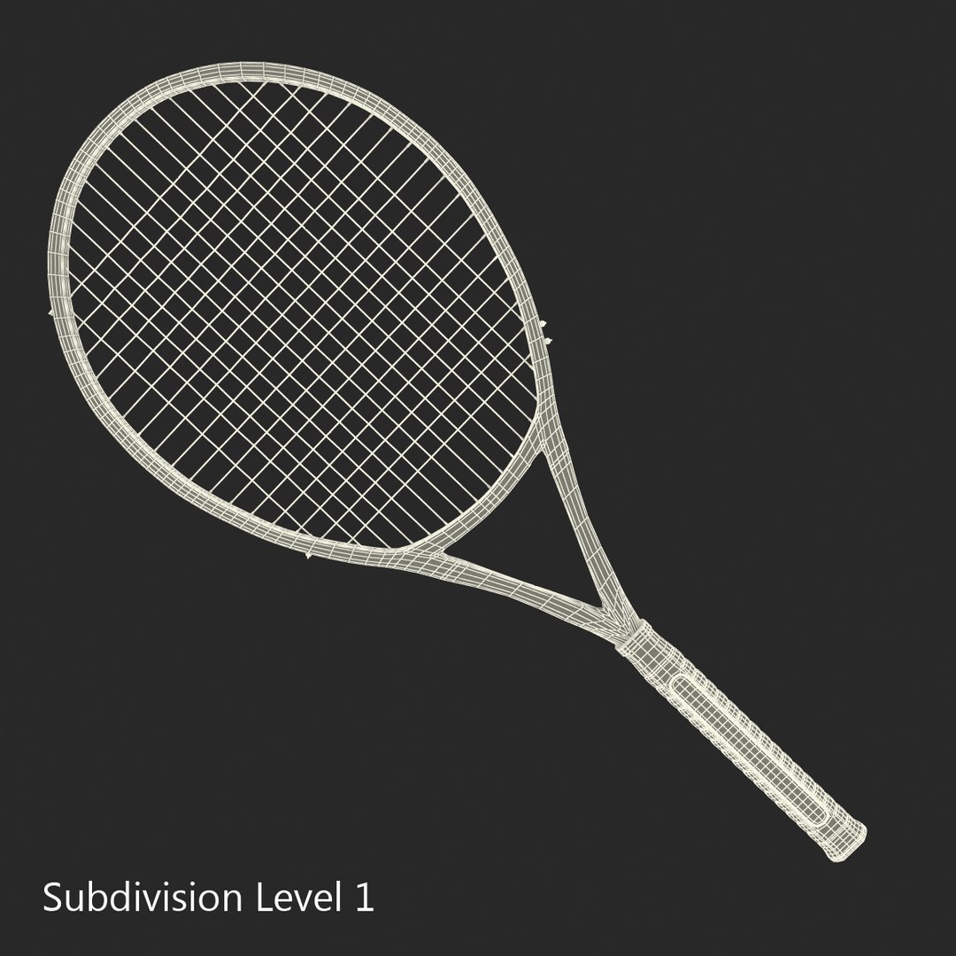 3d Tennis Racket
