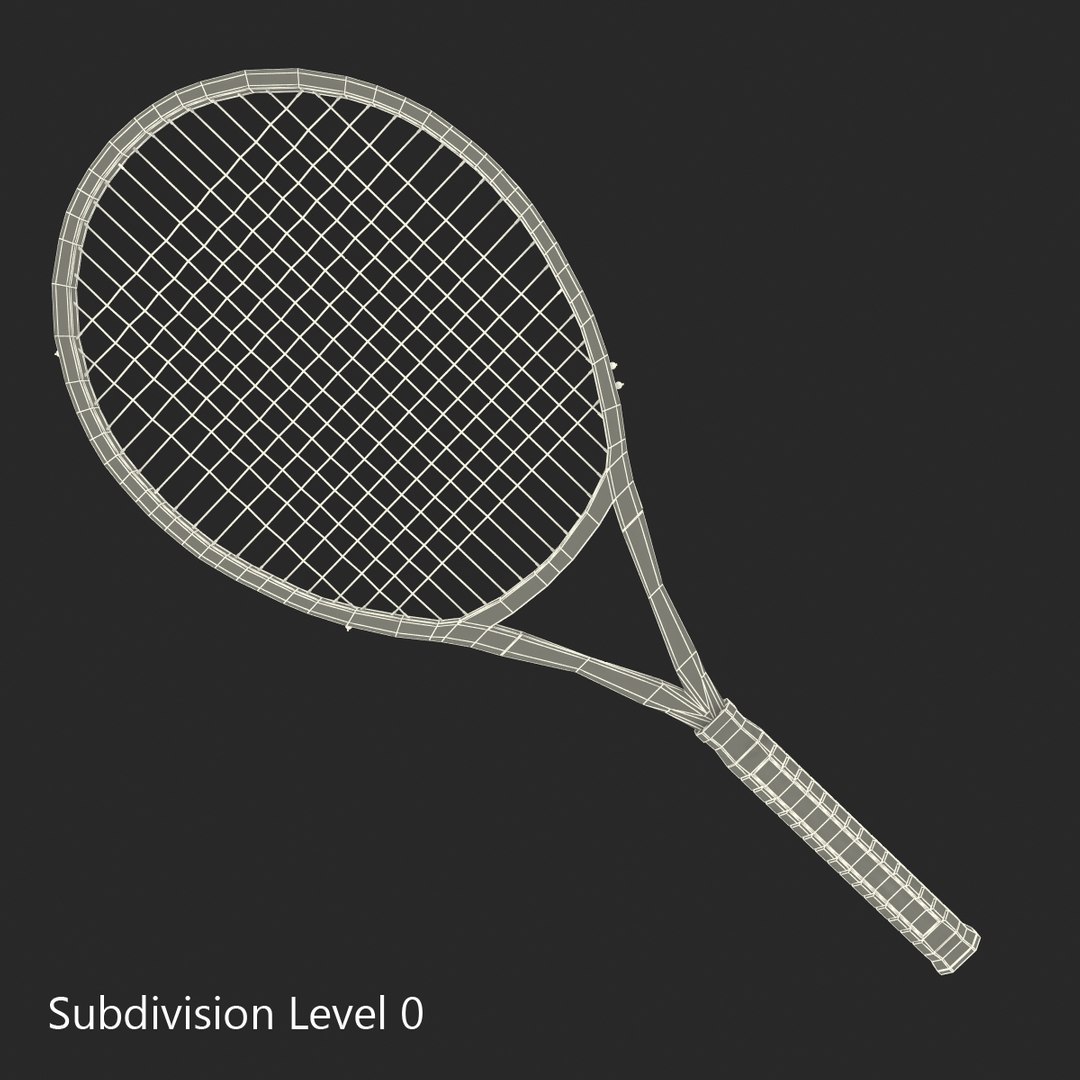 3d Tennis Racket