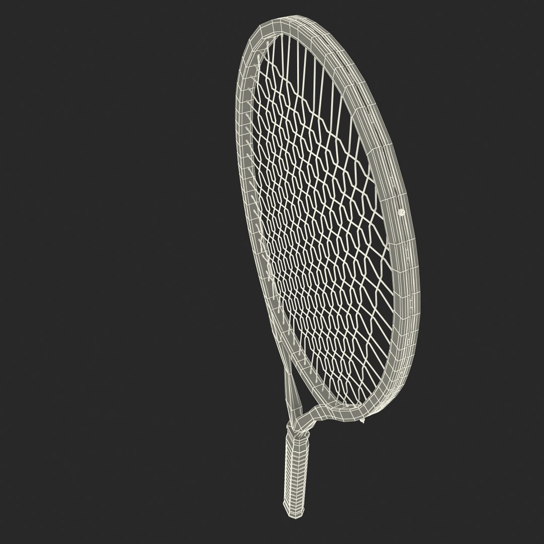 3d tennis racket