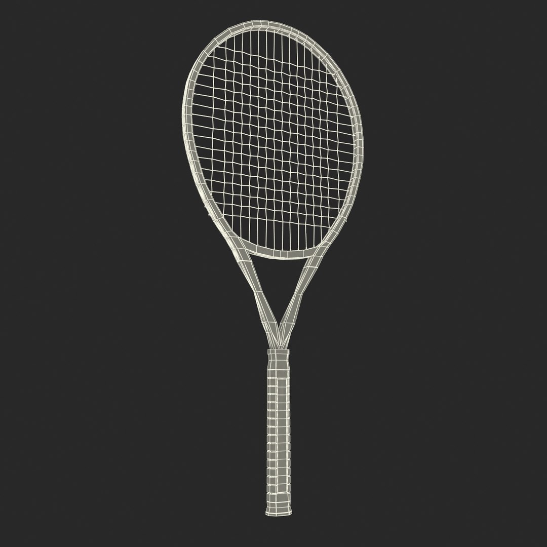 3d tennis racket