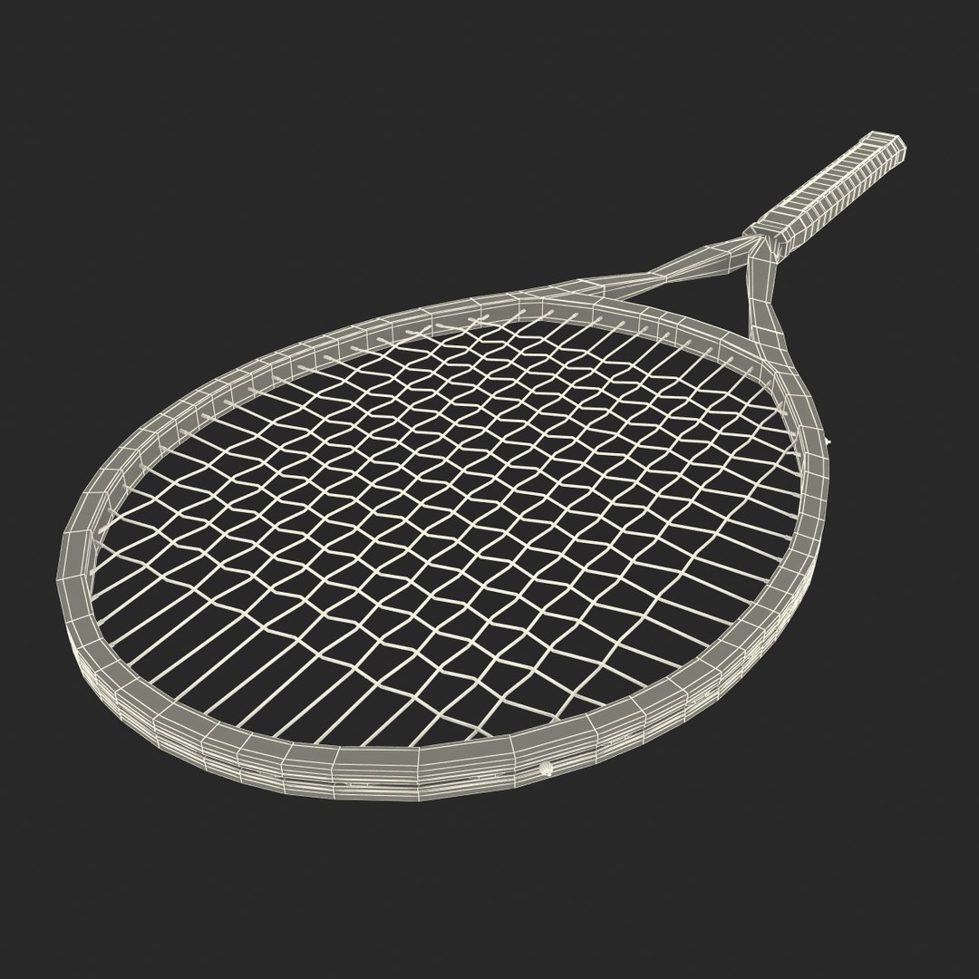 3d tennis racket
