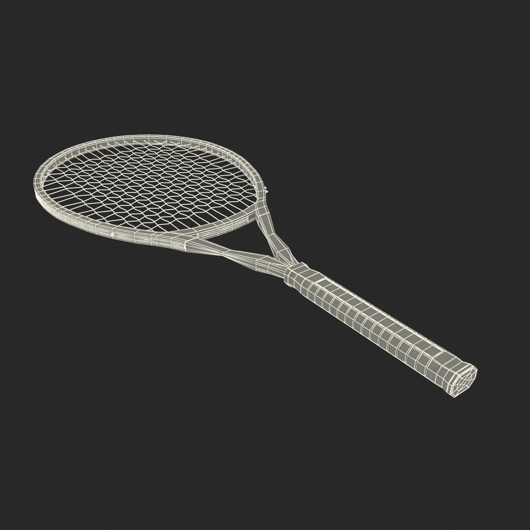 3d tennis racket
