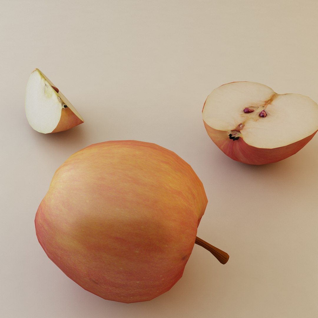 3d Model Apple