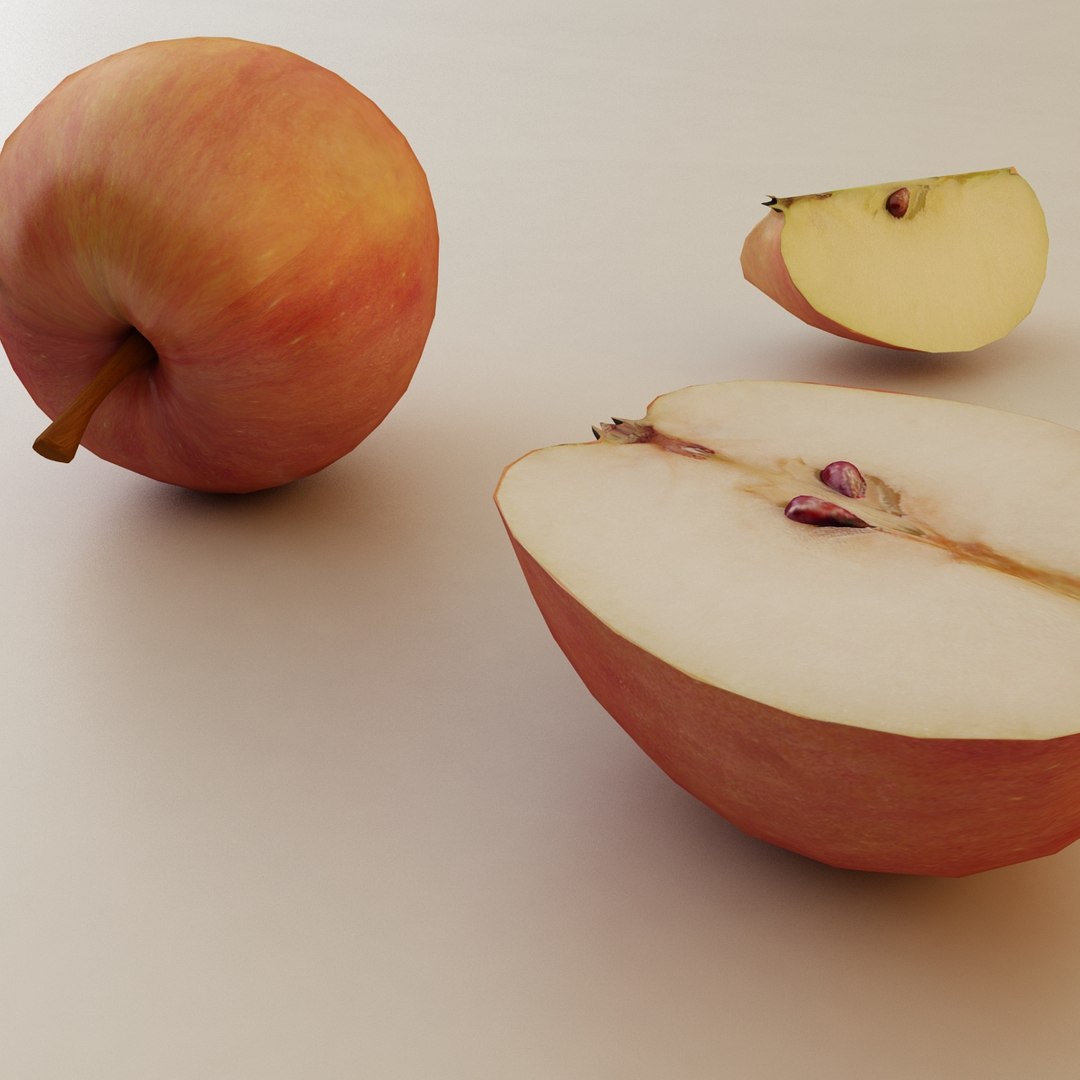 3d Model Apple