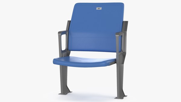 3D model Plastic Stadium Seat Open - TurboSquid 1944779