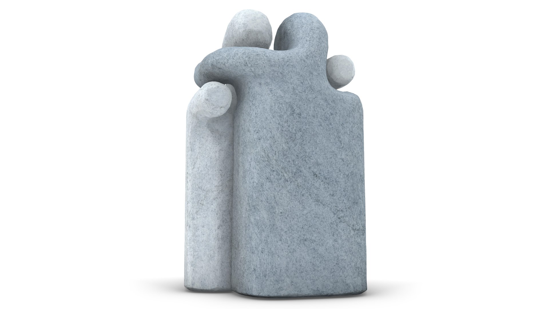 3D Model Hug Sculpture - TurboSquid 2146620