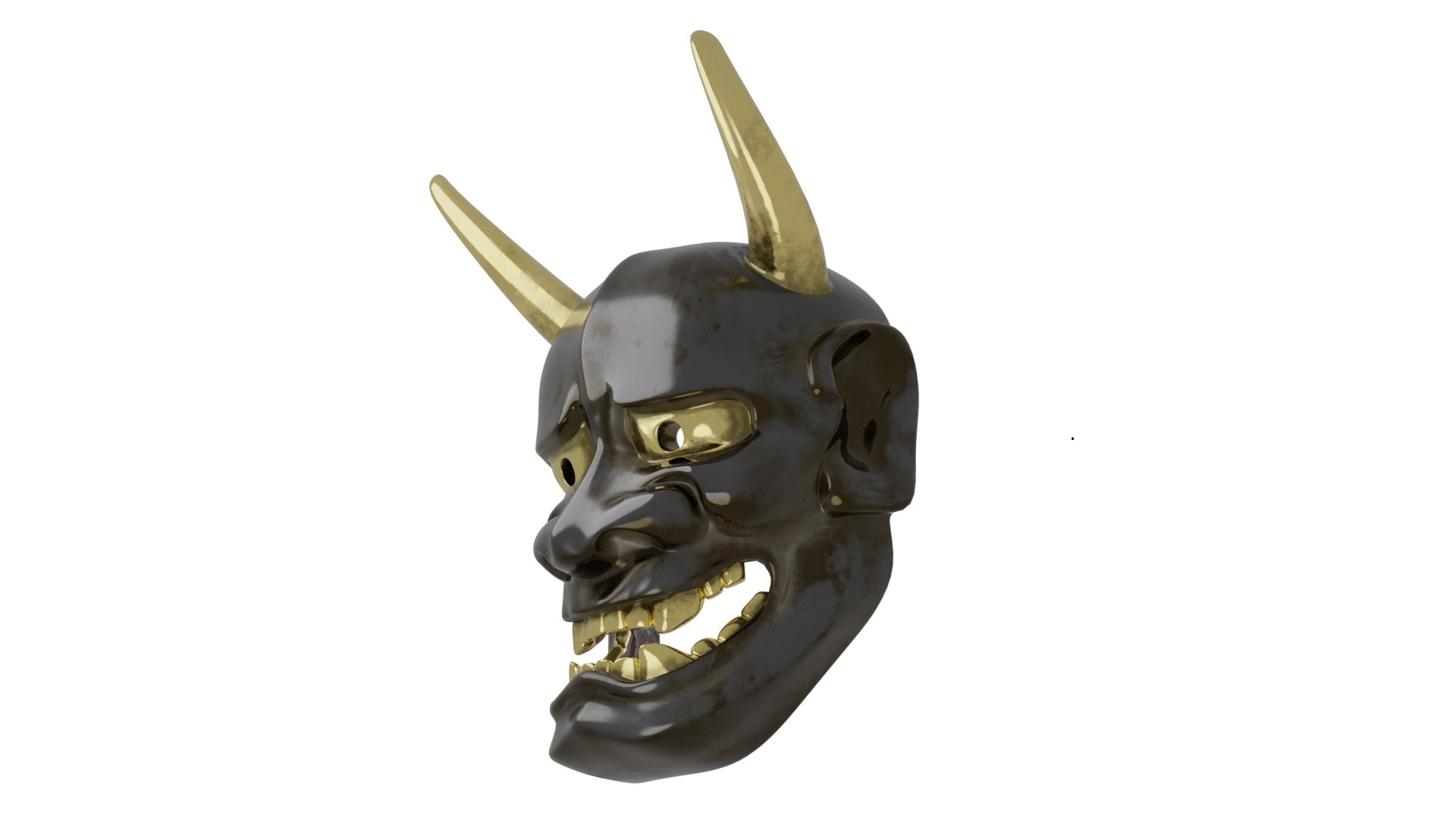 Hannya Mask model - TurboSquid 2138447