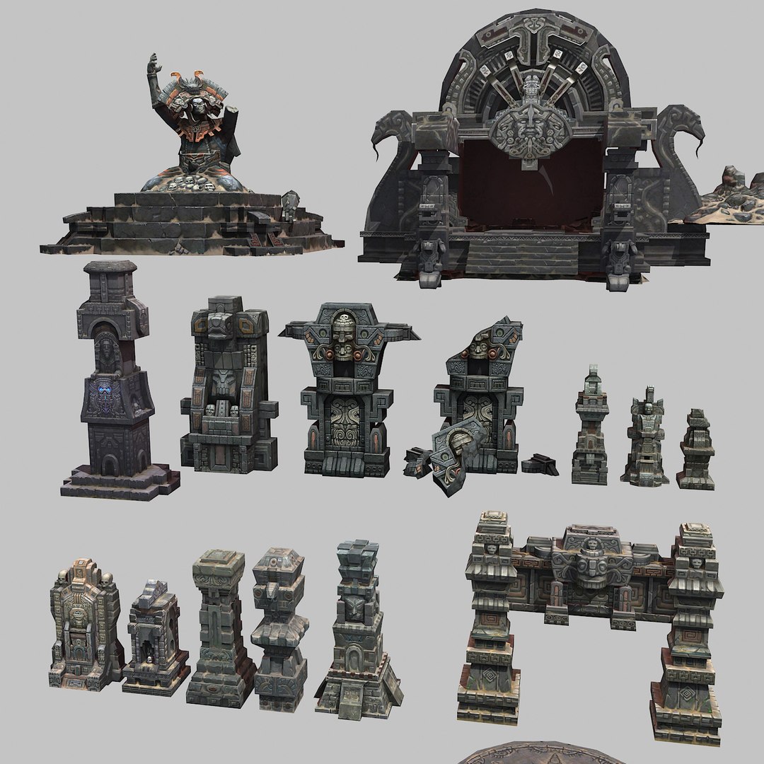 3D ancient statue - TurboSquid 1613829
