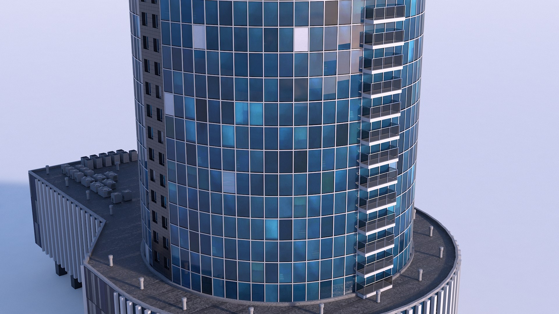 3D model skyscraper building 13 - TurboSquid 1526031