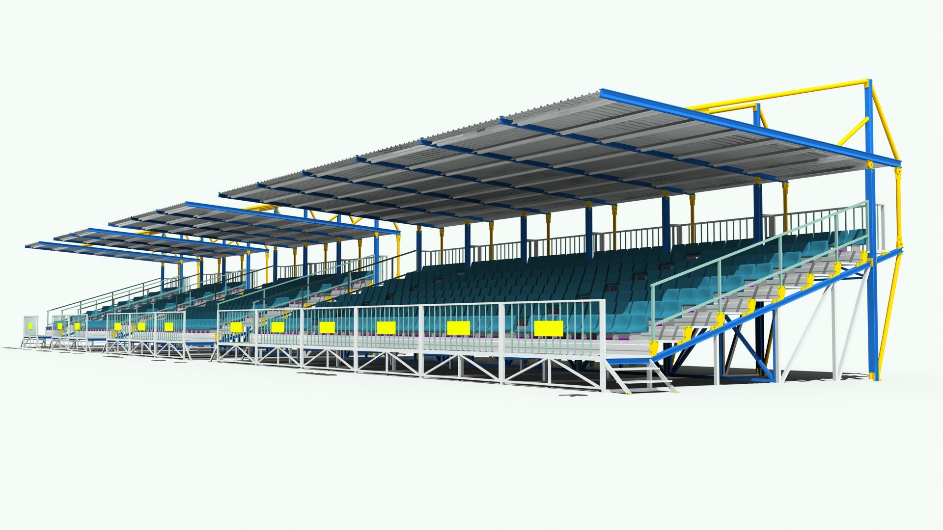 3d Sport Seating Model