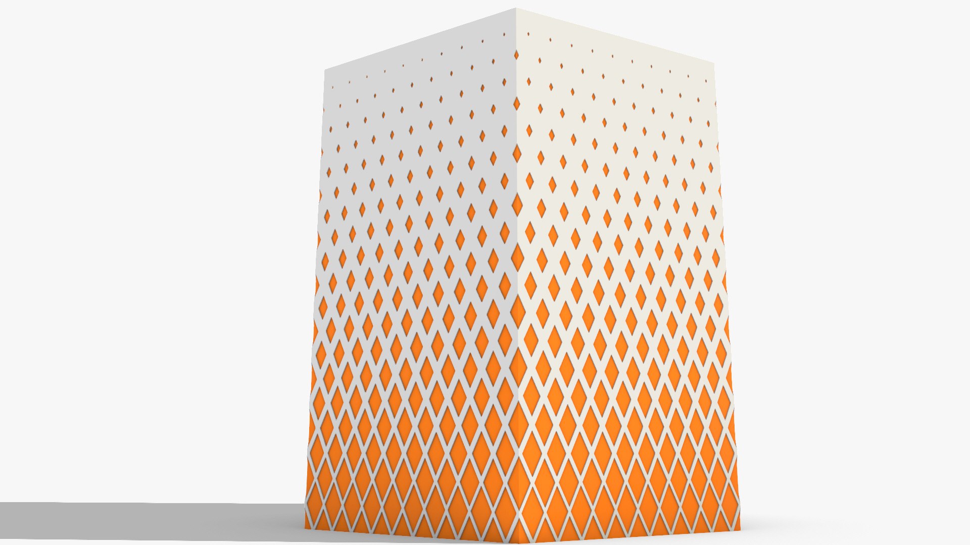 3D Parametric Diamond Pattern Hexagon Model - TurboSquid 2289333