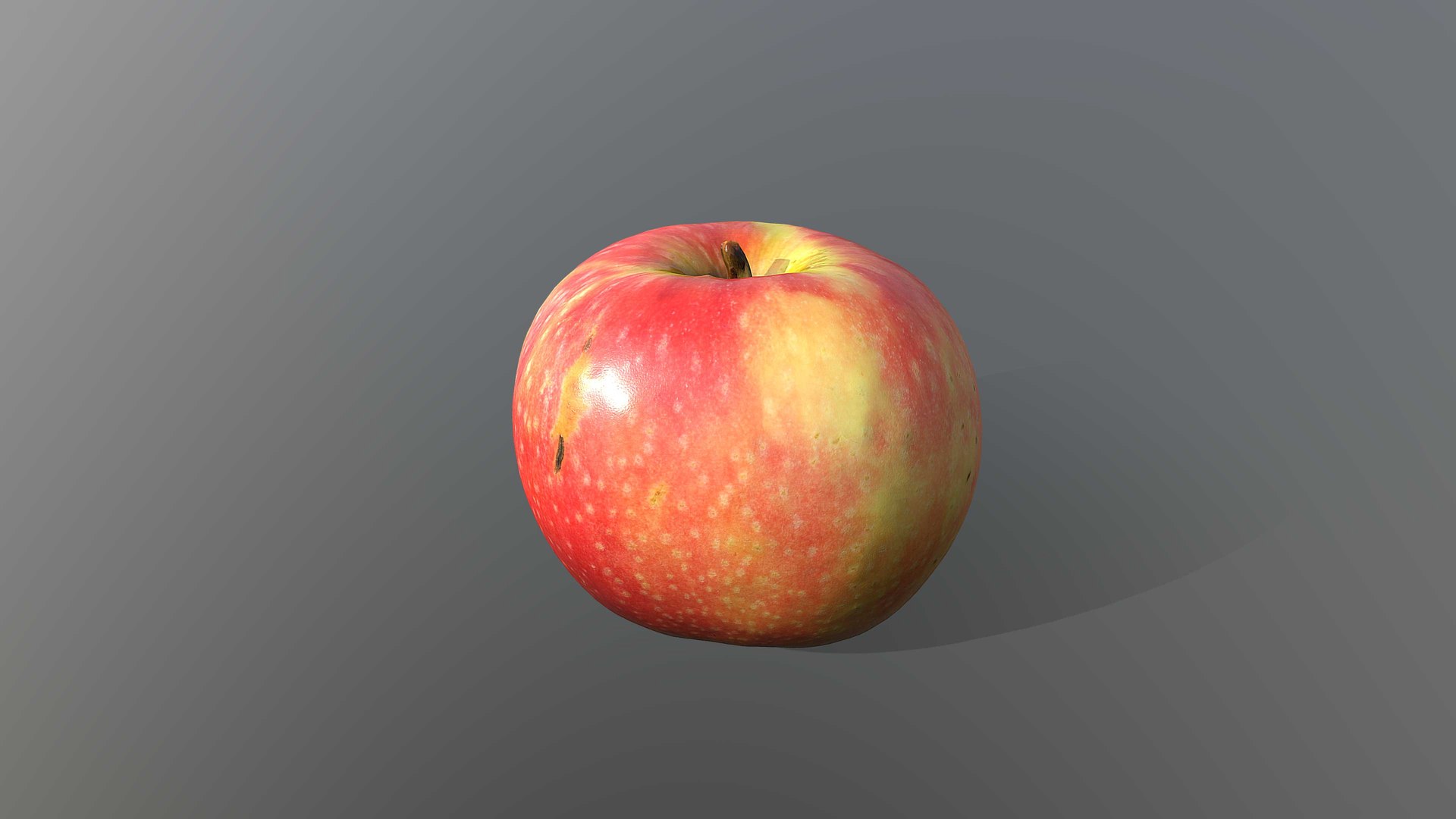 3D Model Pink Lady Apple - TurboSquid 1832790