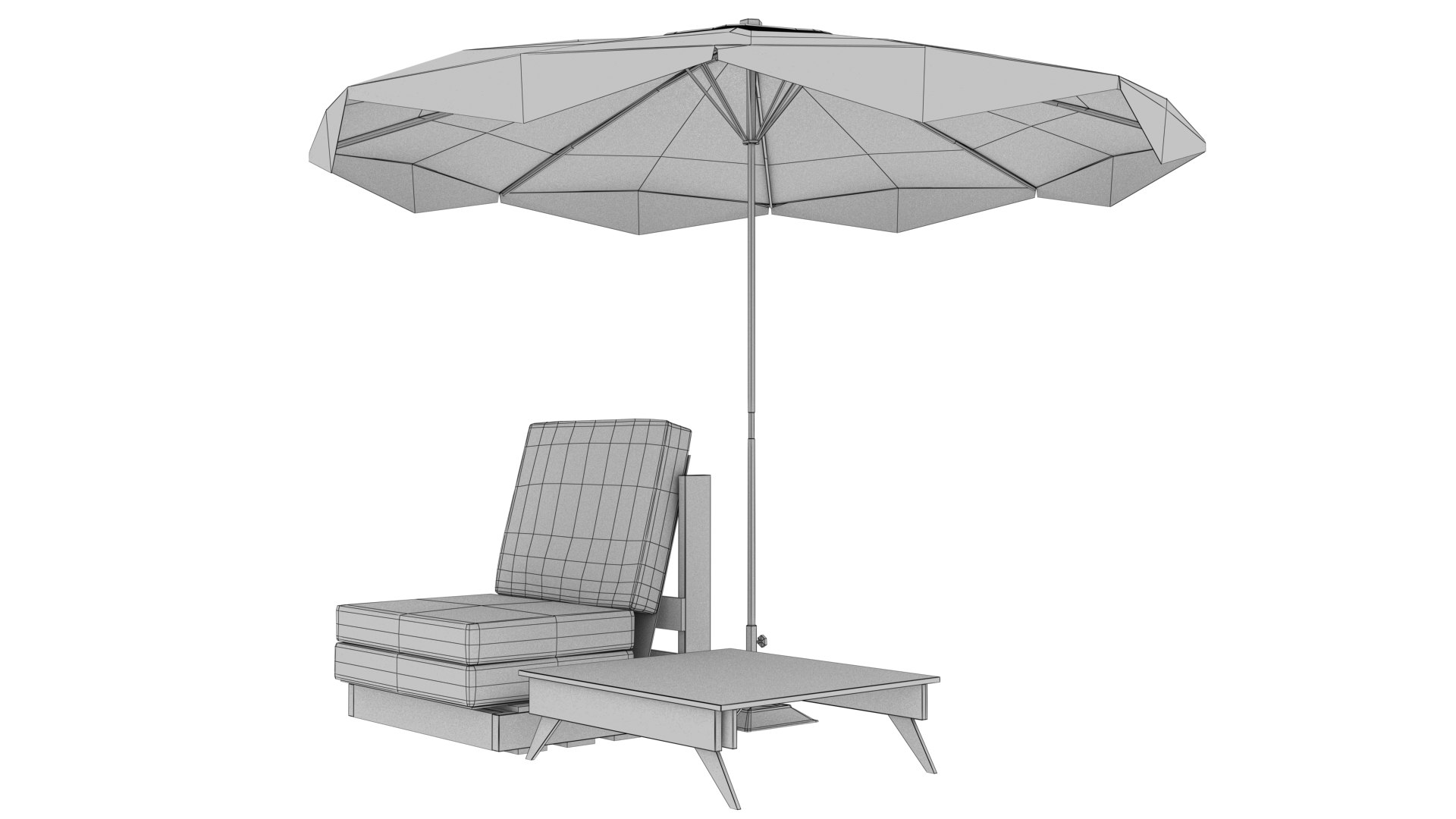 3D Model OUTDOOR FURNITURE 37 - TurboSquid 2396714