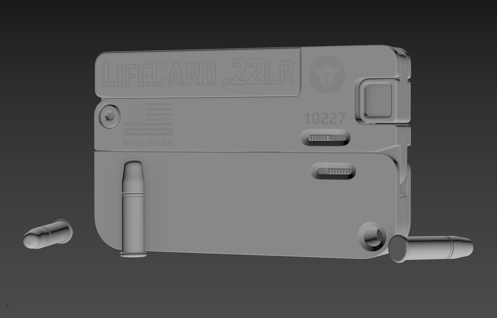 3D trailblazer lifecard card - TurboSquid 1670091