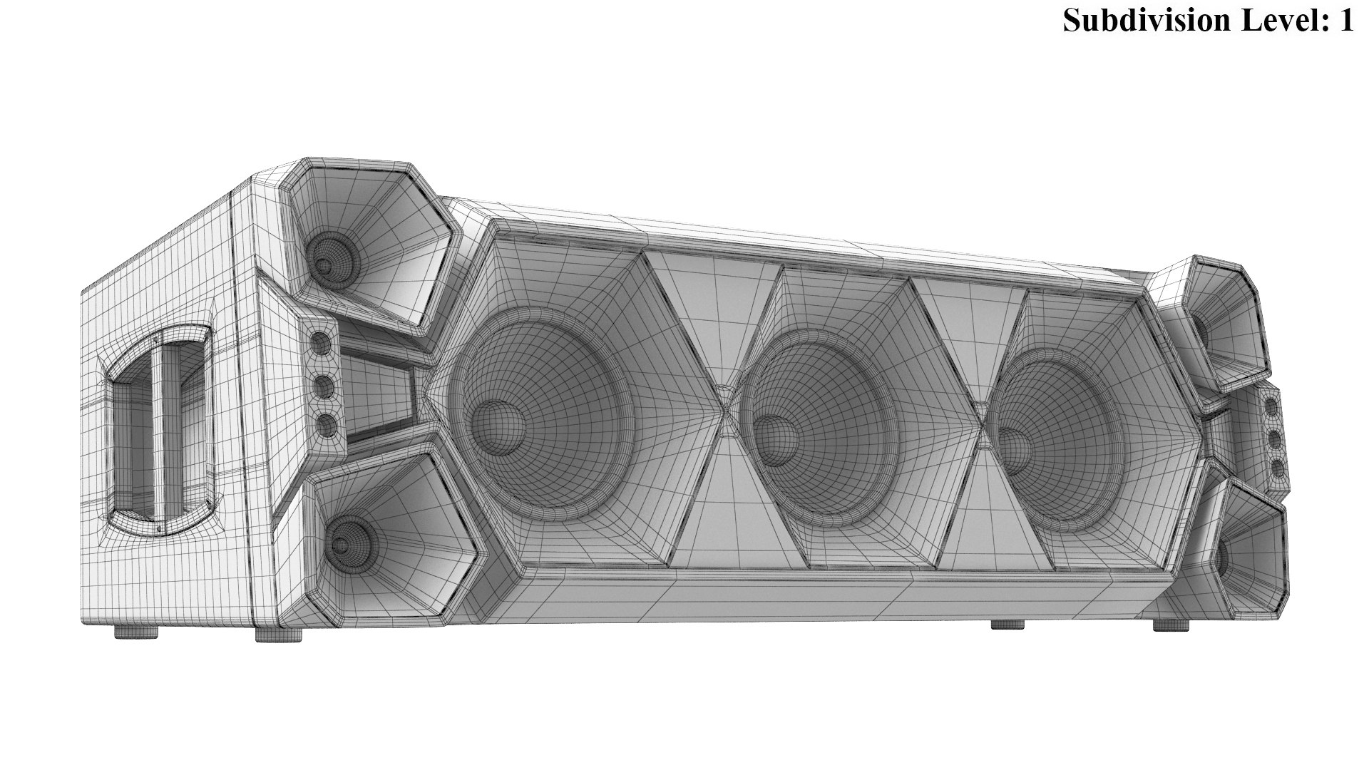 Detailed Sound Speakers Collection 3D - TurboSquid 2009965