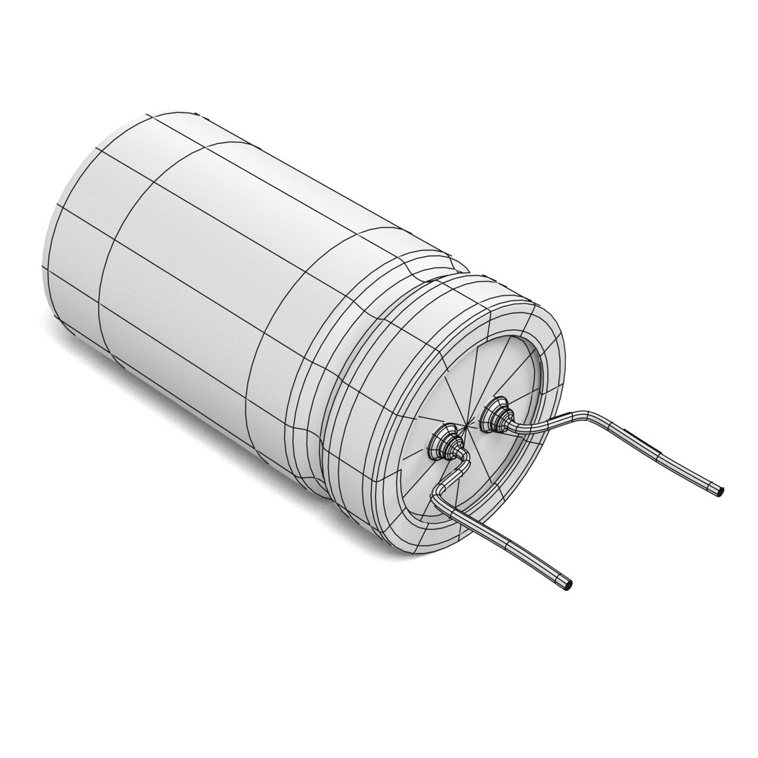 3d Model Of Capacitor