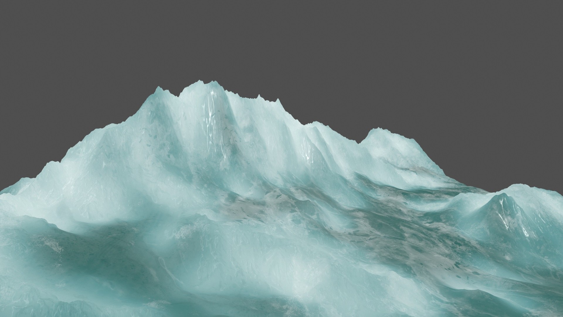3D ice iceberg model - TurboSquid 1272402