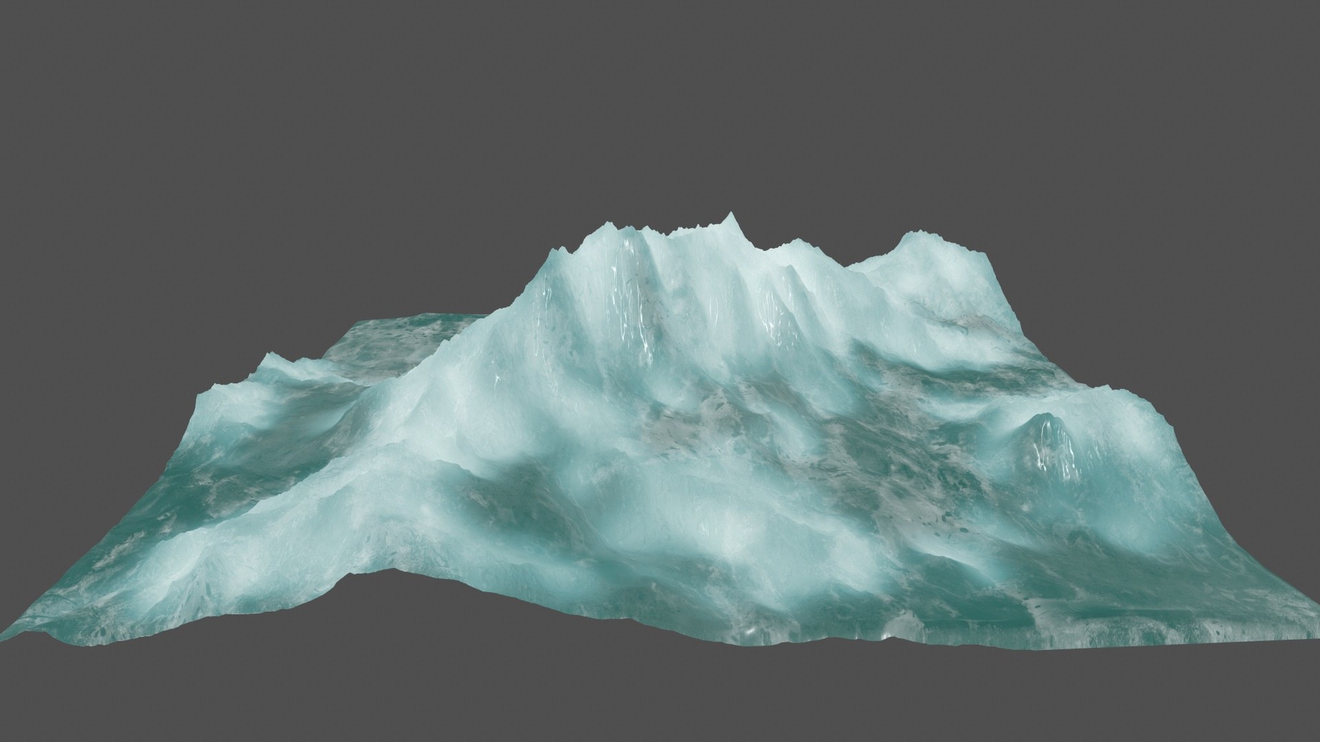 3D ice iceberg model - TurboSquid 1272402