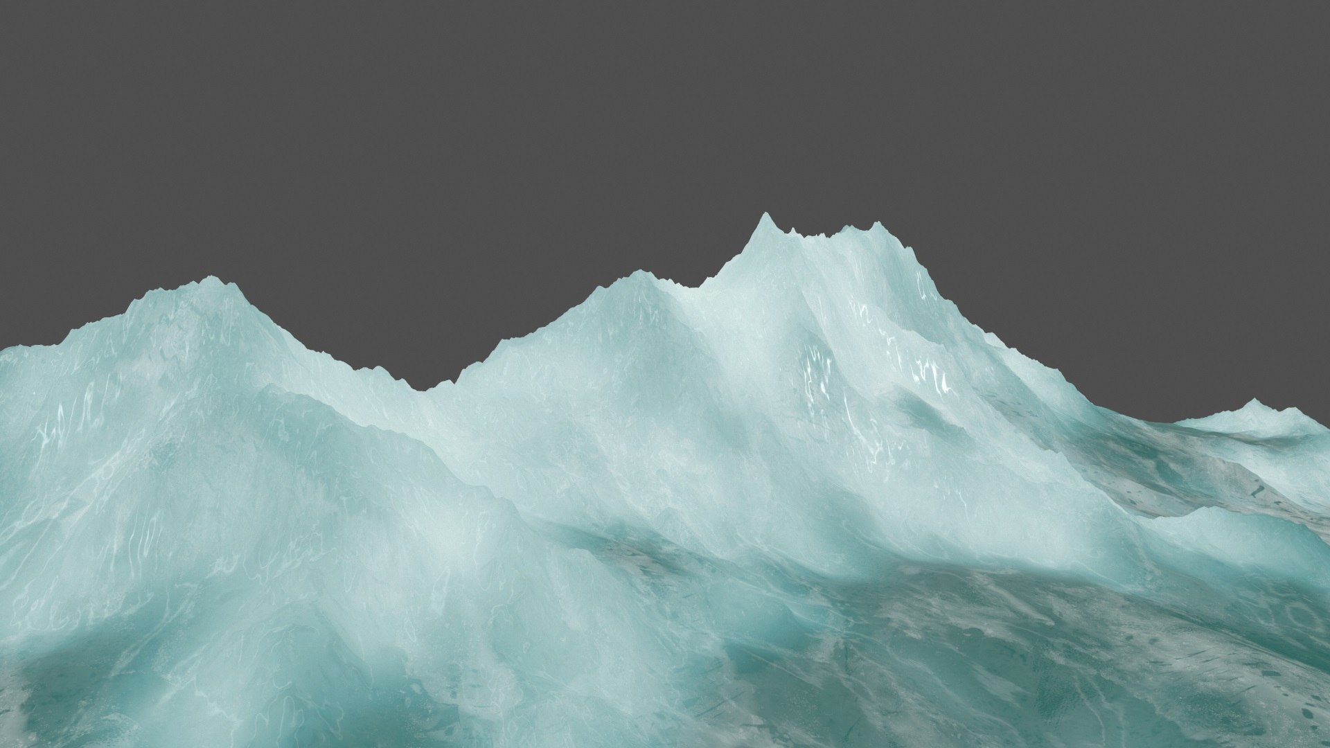 3D ice iceberg model - TurboSquid 1272402