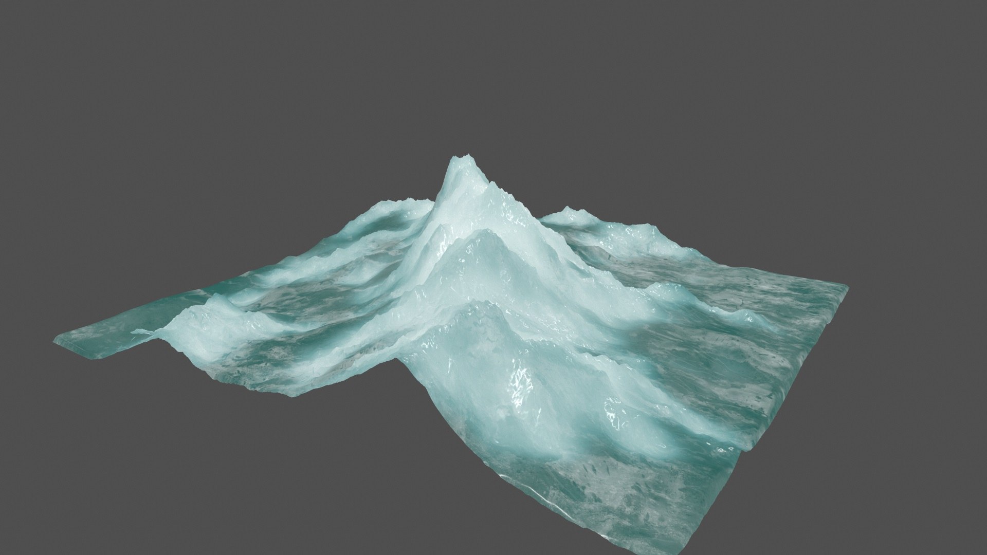 3D ice iceberg model - TurboSquid 1272402