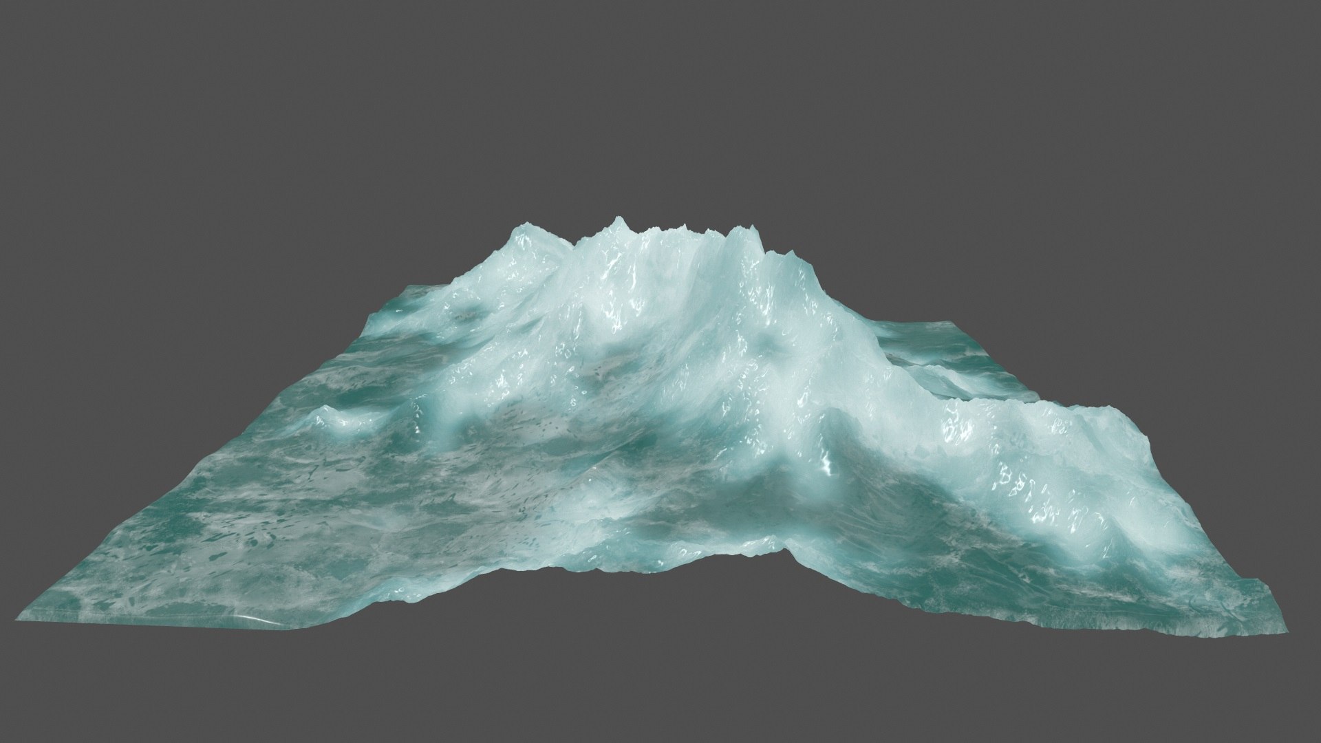 3D ice iceberg model - TurboSquid 1272402