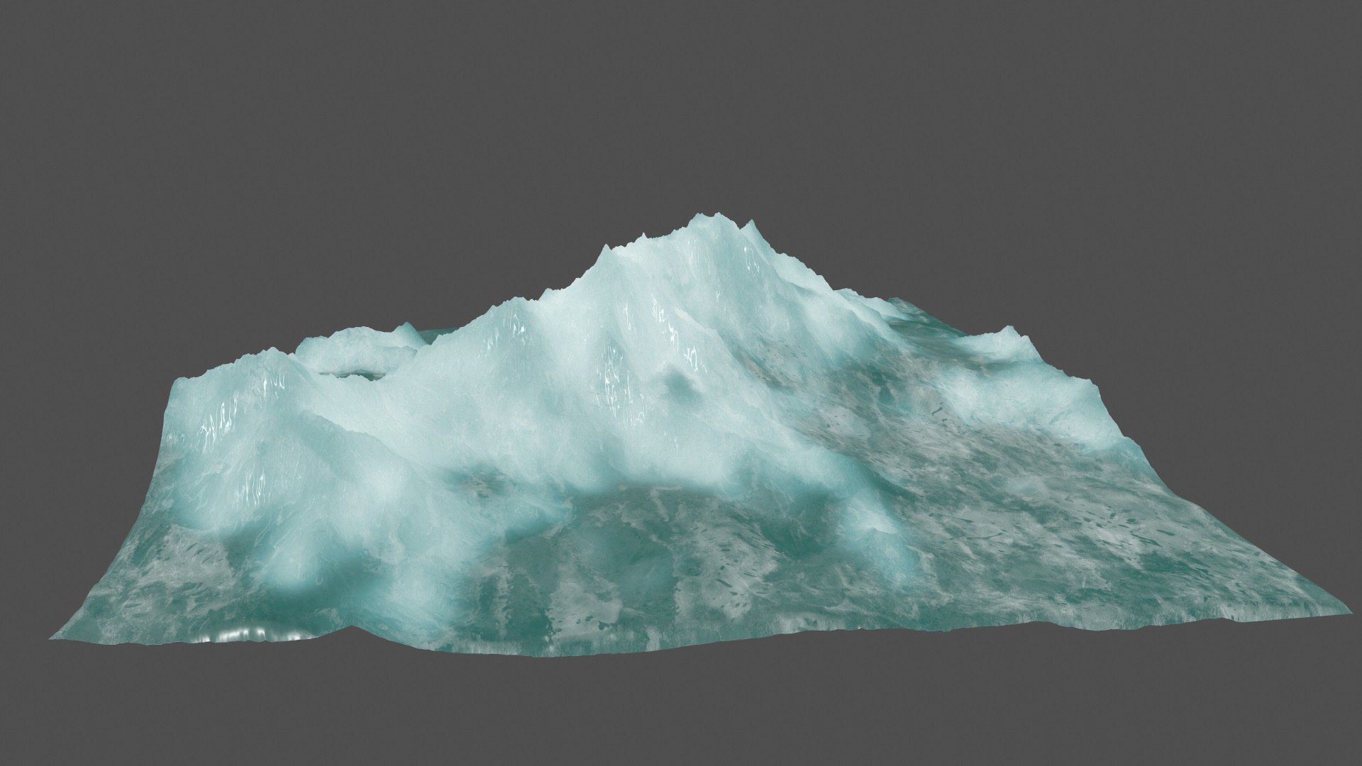 3D ice iceberg model - TurboSquid 1272402
