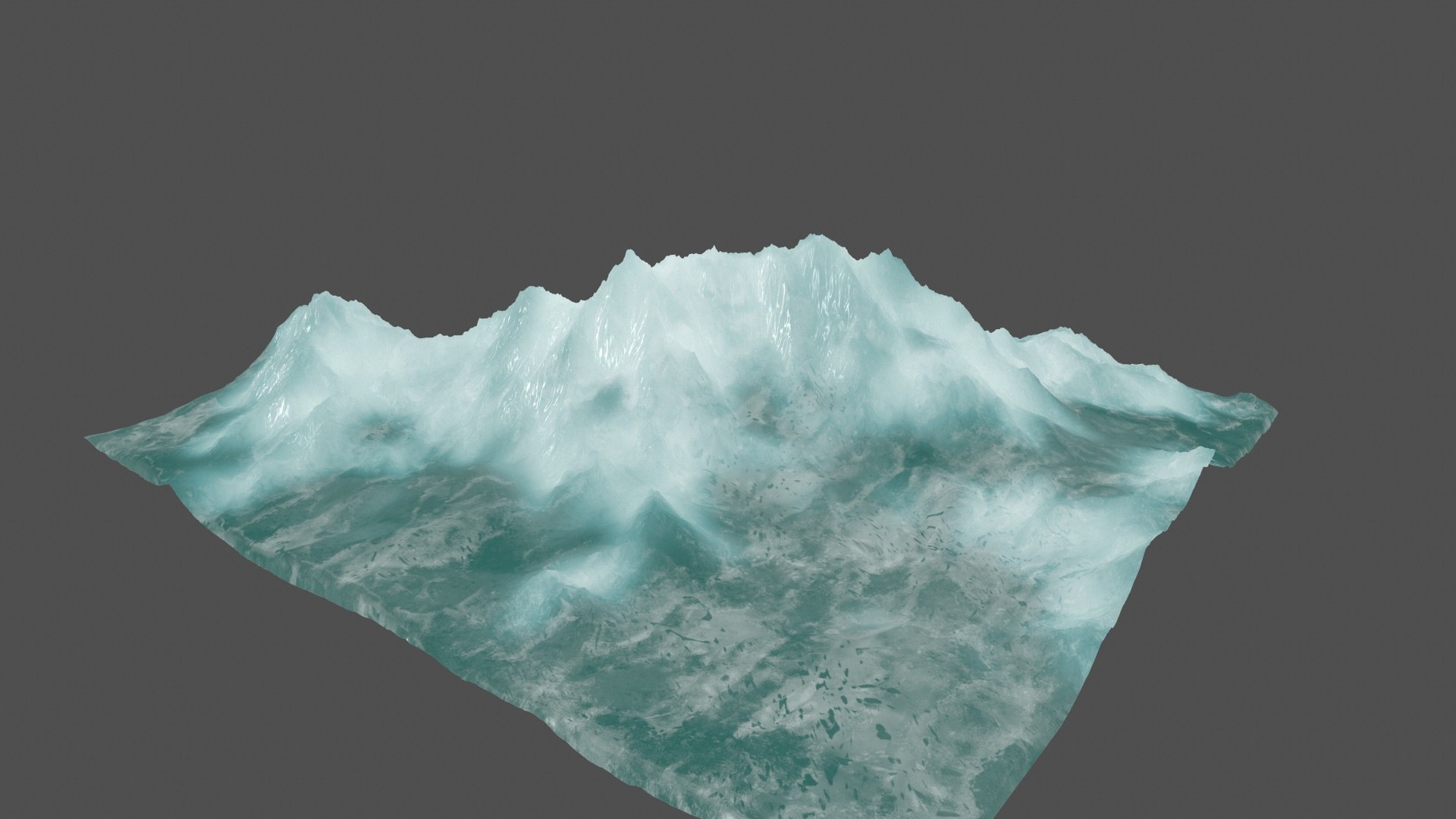 3D ice iceberg model - TurboSquid 1272402