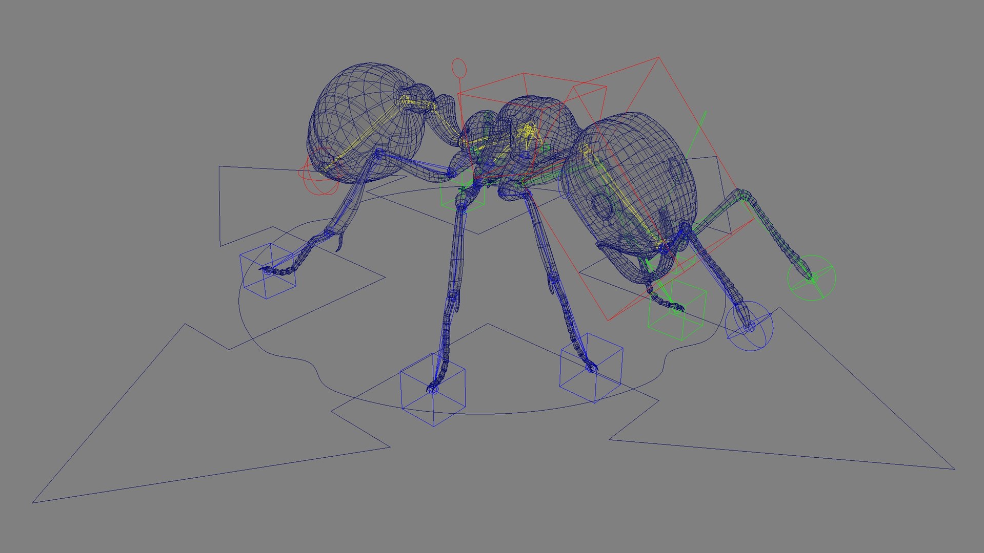3D Ant ANIMATED model - TurboSquid 2148362
