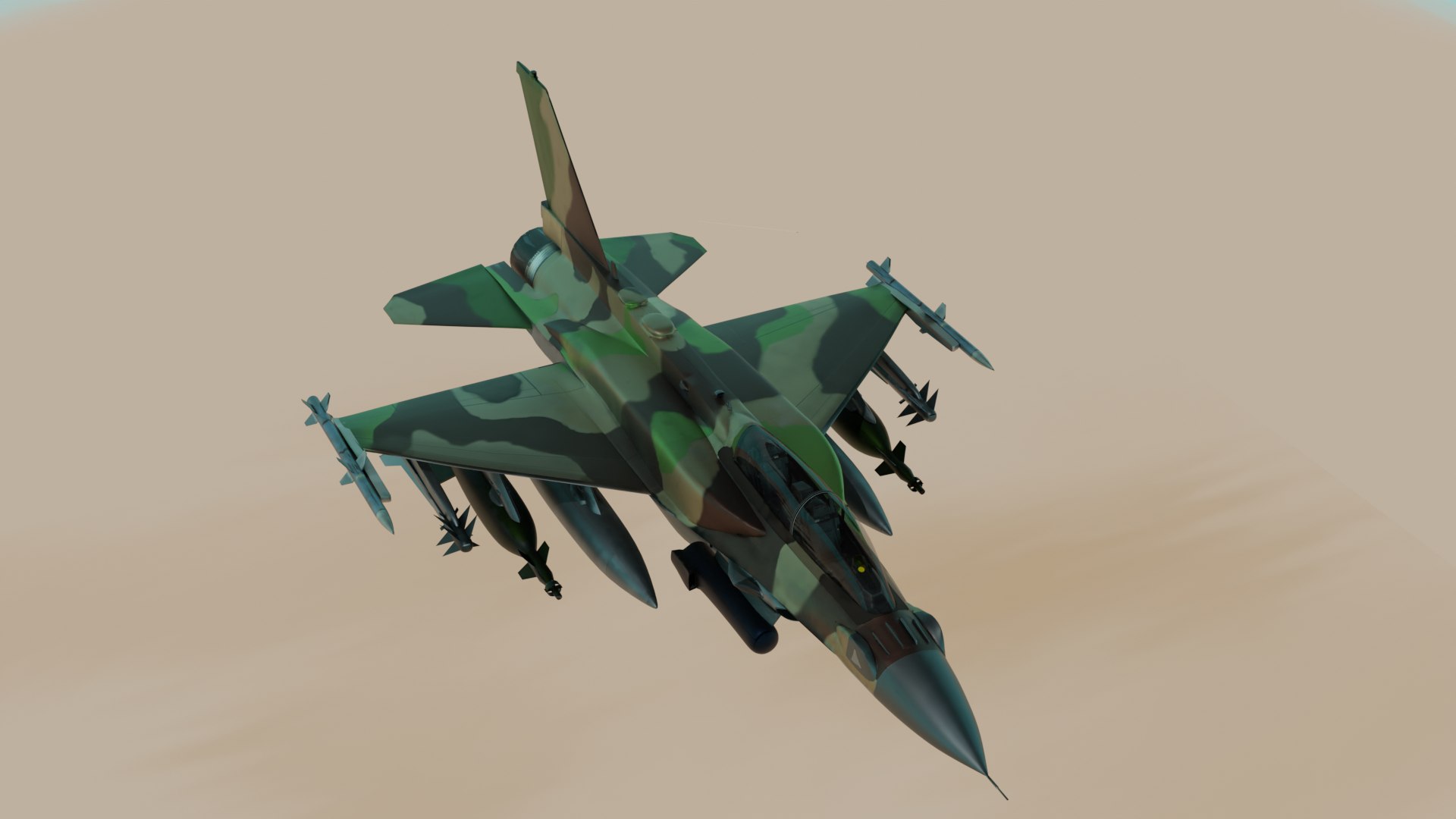 3D Falcon F16 Sufa Model - TurboSquid 2002441