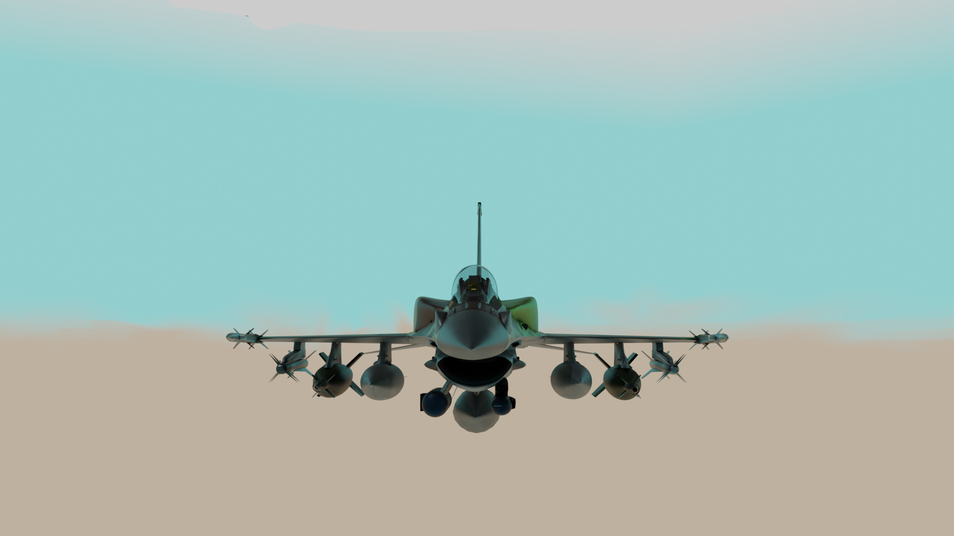 3D Falcon F16 Sufa Model - TurboSquid 2002441